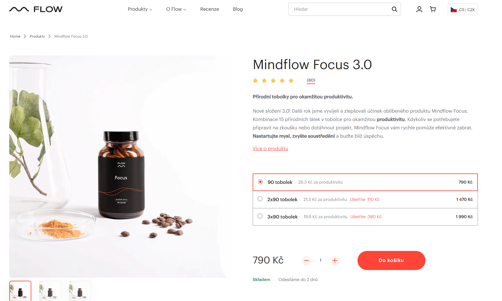 Mindflow Focus [recenze 2025]: Dobije baterky? - Přírodní lékař